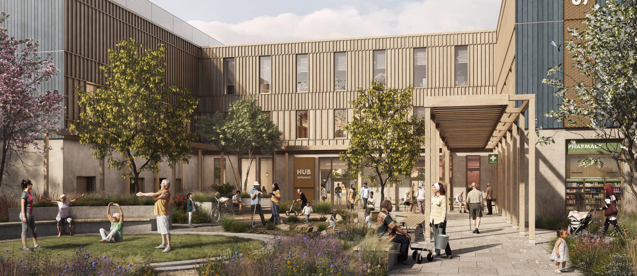 Cavell Community Health and Wellbeing Hub | Medical Architecture